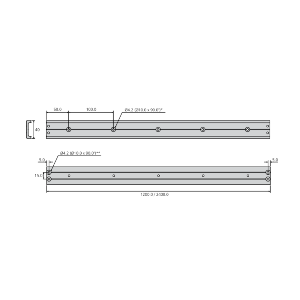Accuride Linear Motion Recirculating Ball Carriage EA PL - UES Hardware ...