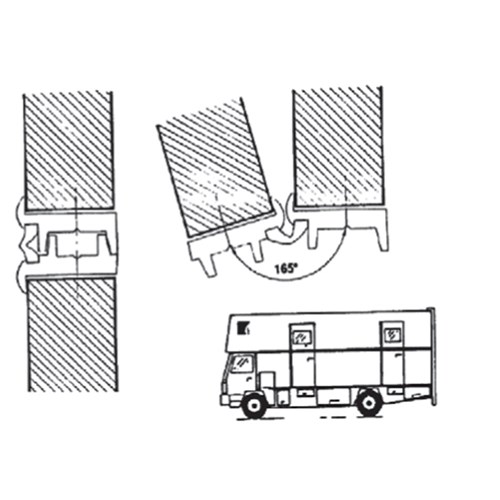 Best Centaflex Continuous Hinge Black 1.6 Metre | UES Hardware - UES ...