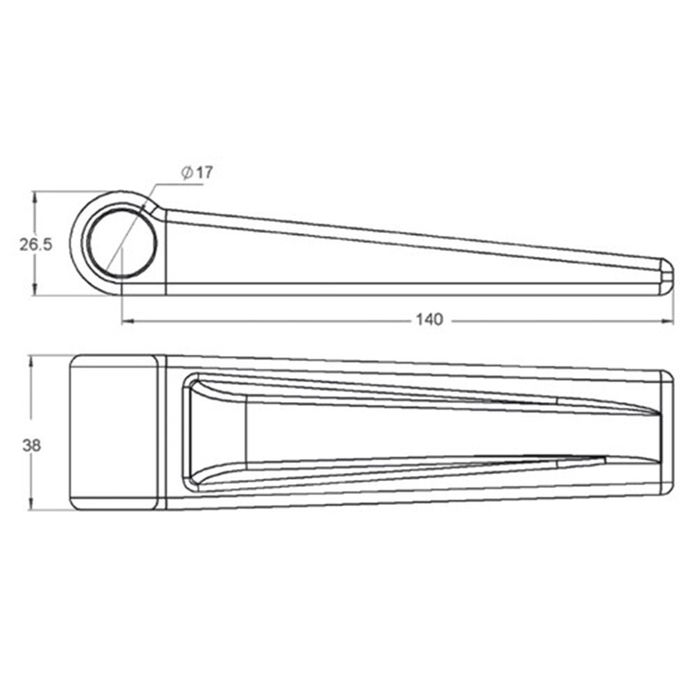 Best Drop Side Hinge 140mm Mild Steel Non Bushed Heavy Duty | UES ...