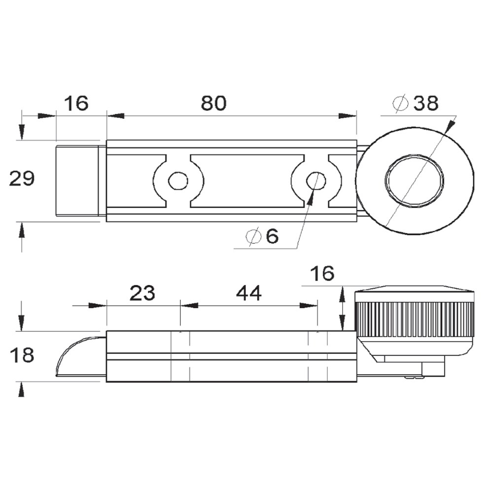 Best Slam Latch Moulded End Lock Plastic Finger Pull | UES Hardware ...